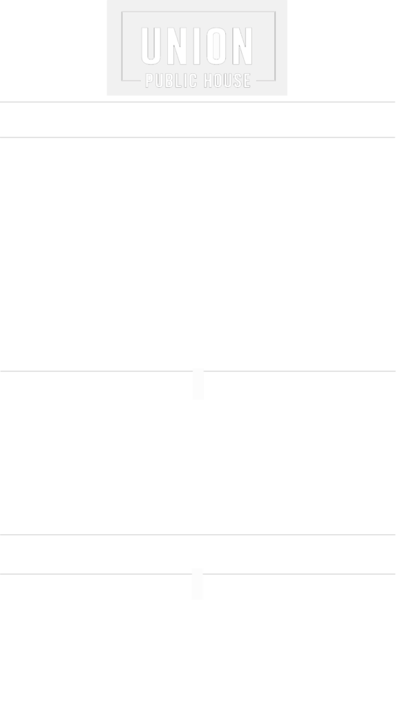 Bar Menu - Union Public House